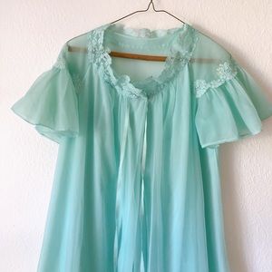 Vintage | Intimates & Sleepwear | Vintage Nightgown Robe | Poshmark